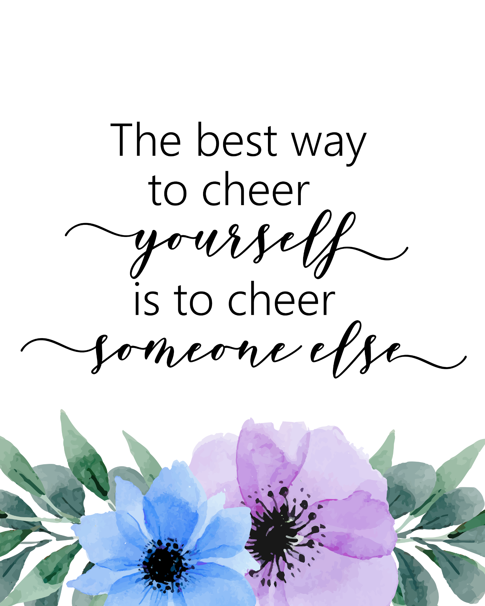 The Best Way to Cheer Yourself - LifeInscribed.com