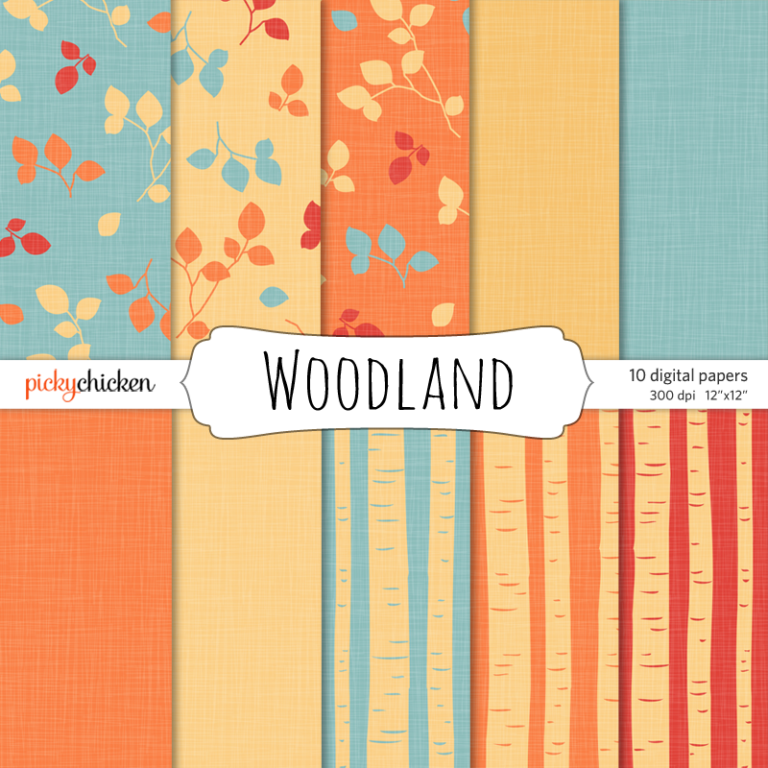 Ultimate List! 100+ of the Best Autumn Digital Paper Packs ...