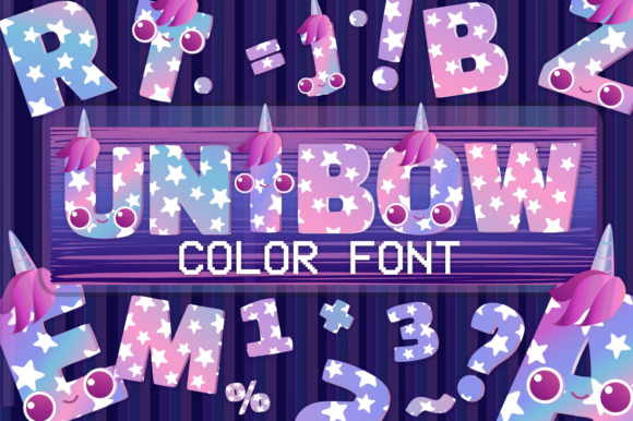 Little List! 10+ Playful Kids Color Fonts - LifeInscribed.com