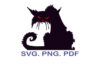 SVG Saturday! Scary Black Cat SVGs! - LifeInscribed.com