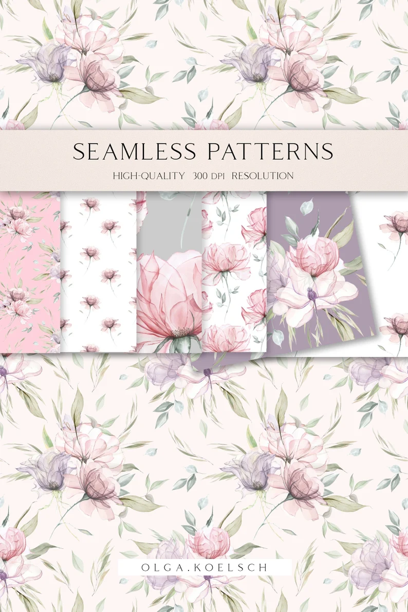 Ultimate List! 30+ Romantic Baby Girl Digital Paper - LifeInscribed.com